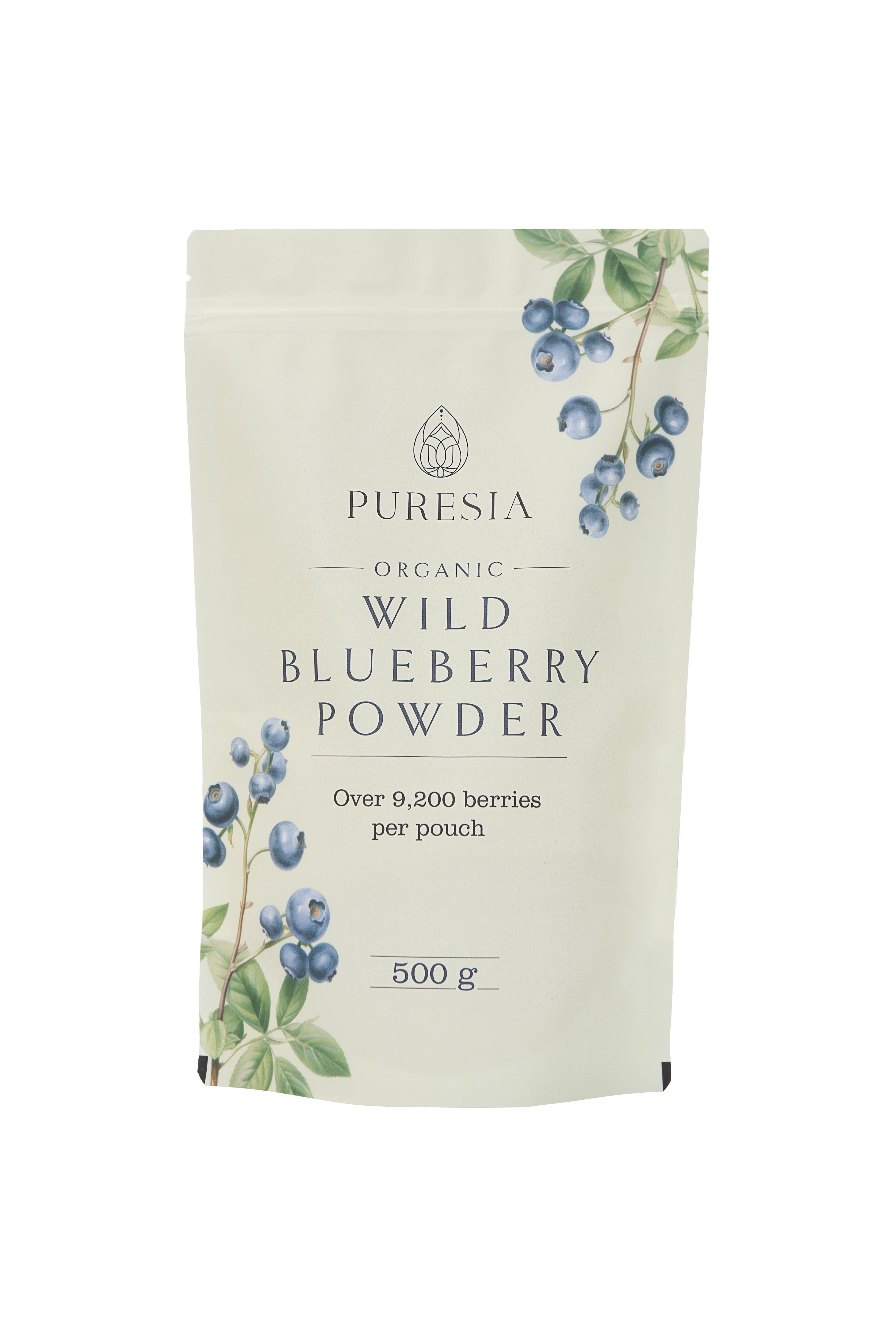 Organic Wild Blueberry Powder 500g - Canadian Grown